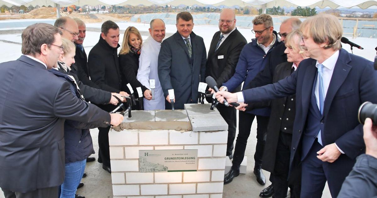 HELIOS lays foundation stone for new hospital building in Wiesbaden | FSE